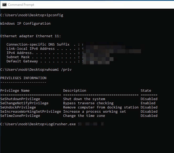 The Logging Dead: Two Event Log Vulnerabilities Haunting Windows