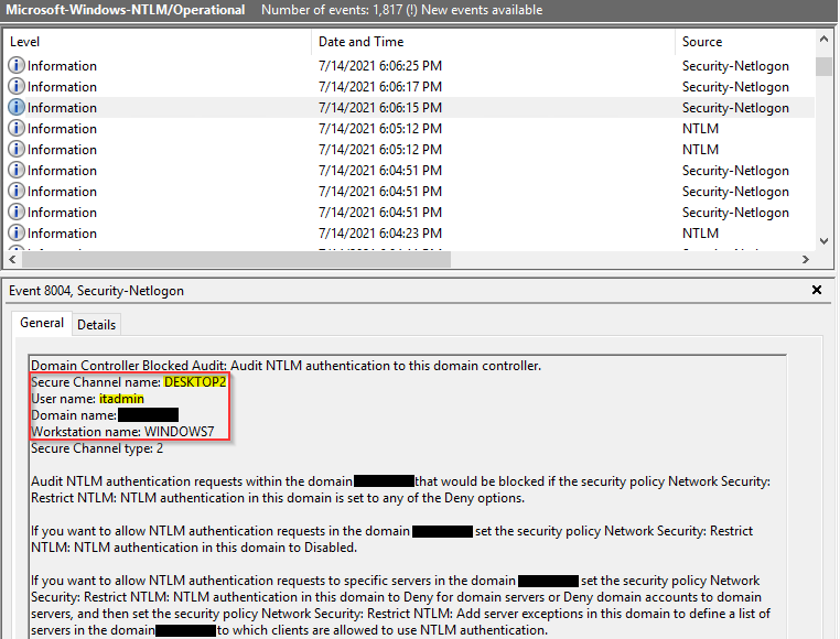 How to Investigate NTLM Brute Force Attacks