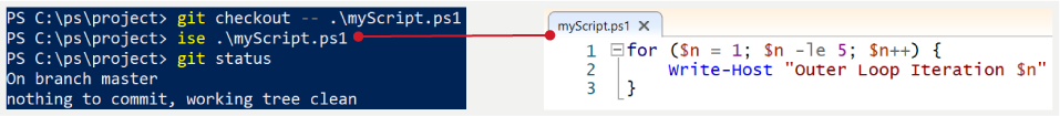 How To Revert A Commit In Git Powershell Git Tutorial