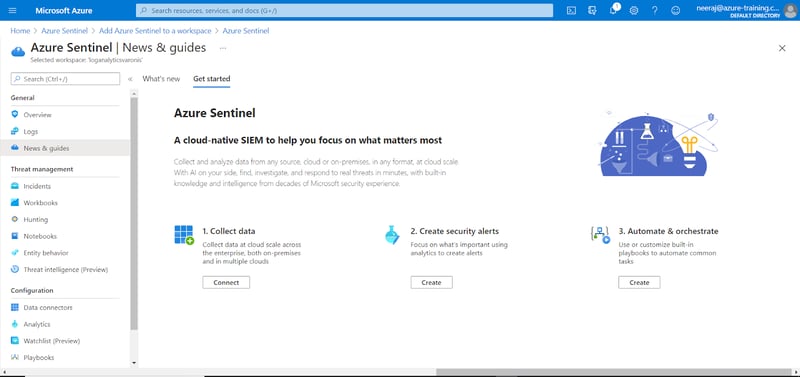 How to Use Azure Sentinel for Security Analytics and Threat Intelligence