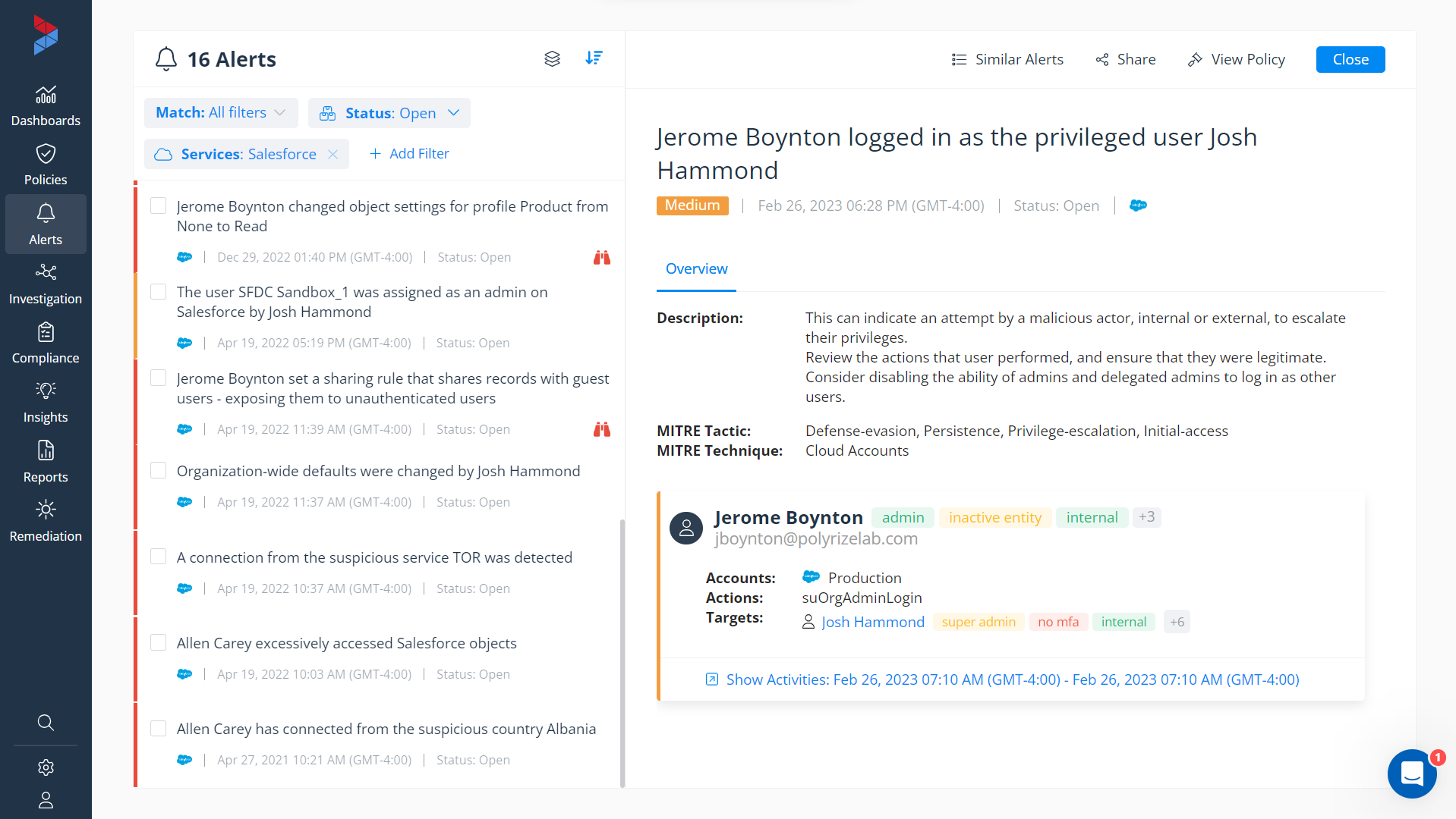 Varonis Announces Salesforce Shield Integration