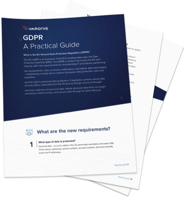 A Practical Guide to GDPR