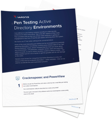 Get the guide: Pen Testing Active Directory Environments