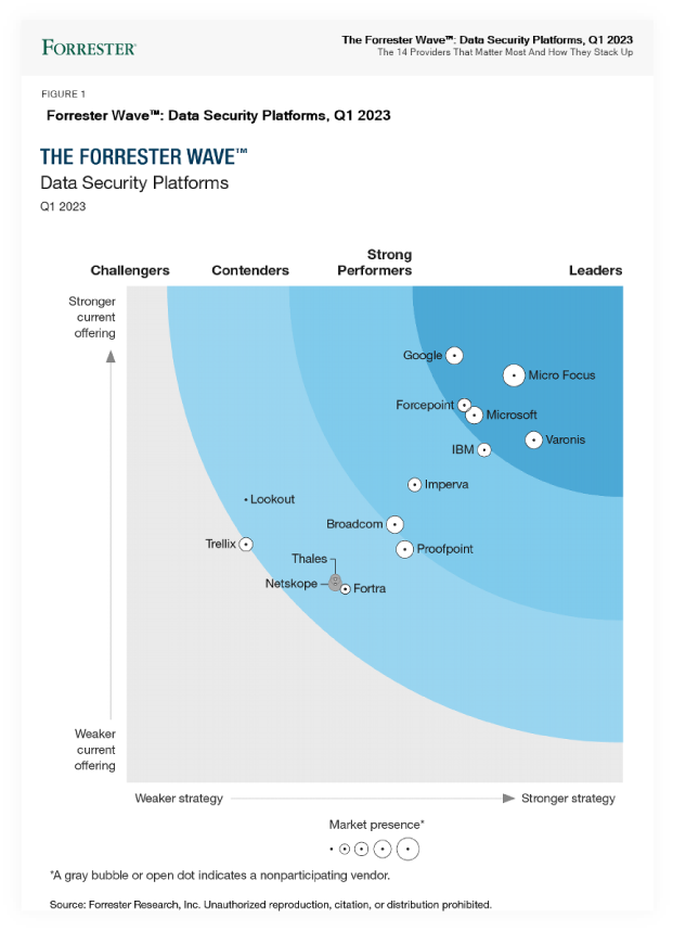 Varonis | Forrester Wave 2023