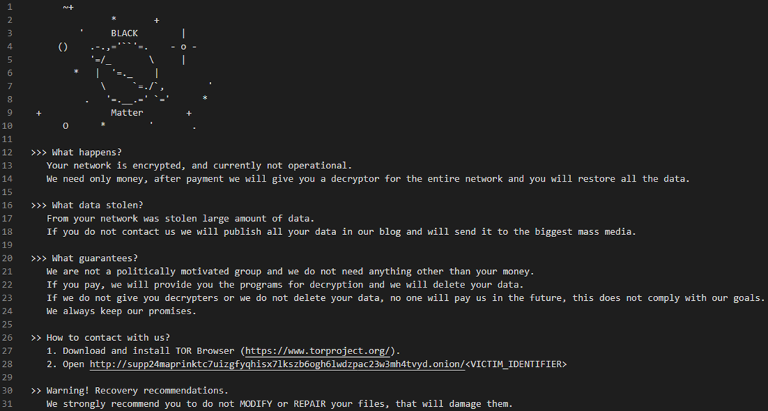 BlackMatter Ransomware: In-Depth Analysis & Recommendations | Varonis