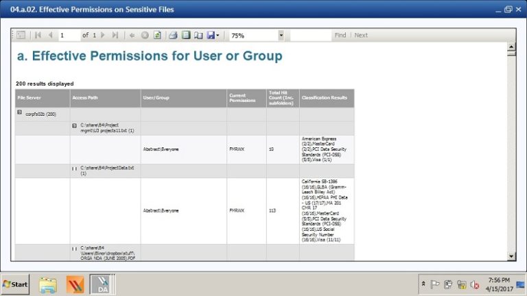 Data Security Compliance and DatAdvantage, Part II: More on Risk Assessment