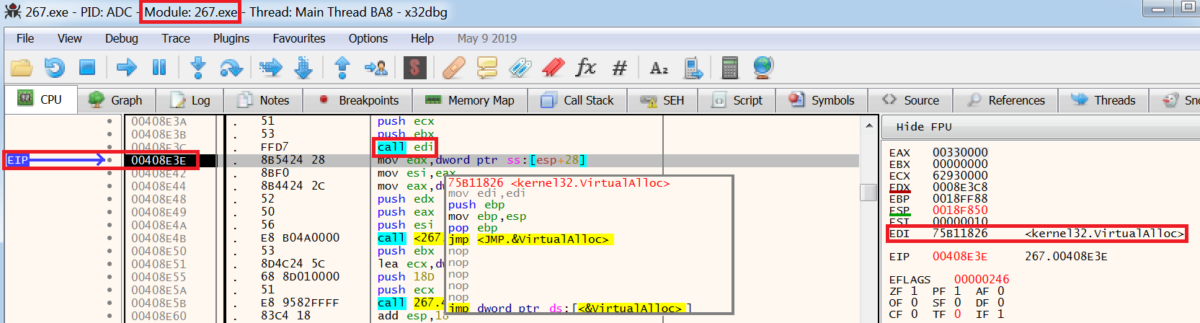 How to Unpack Malware with x64dbg